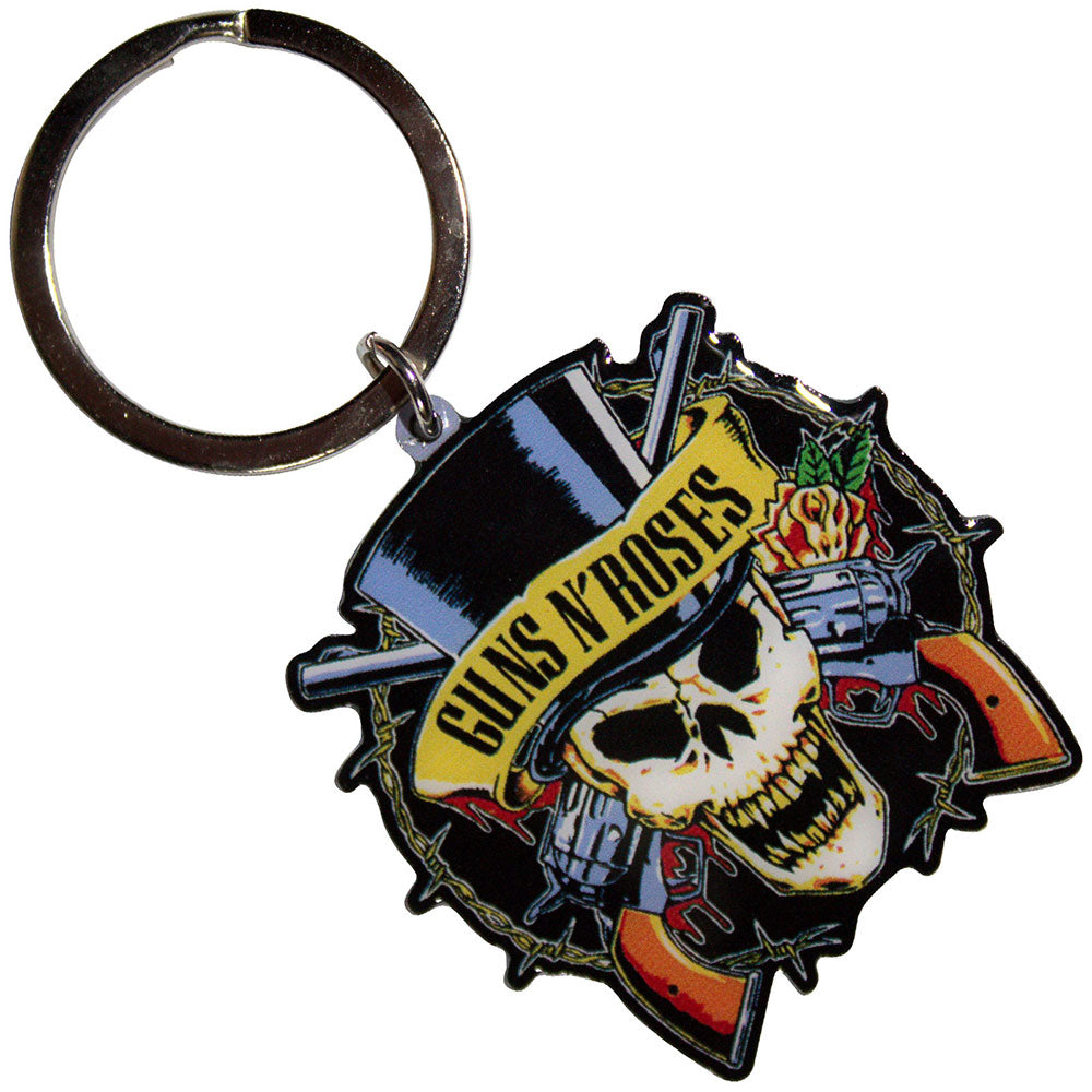 Guns N' Roses Keychain: Top Hat – RATTLESNAKE